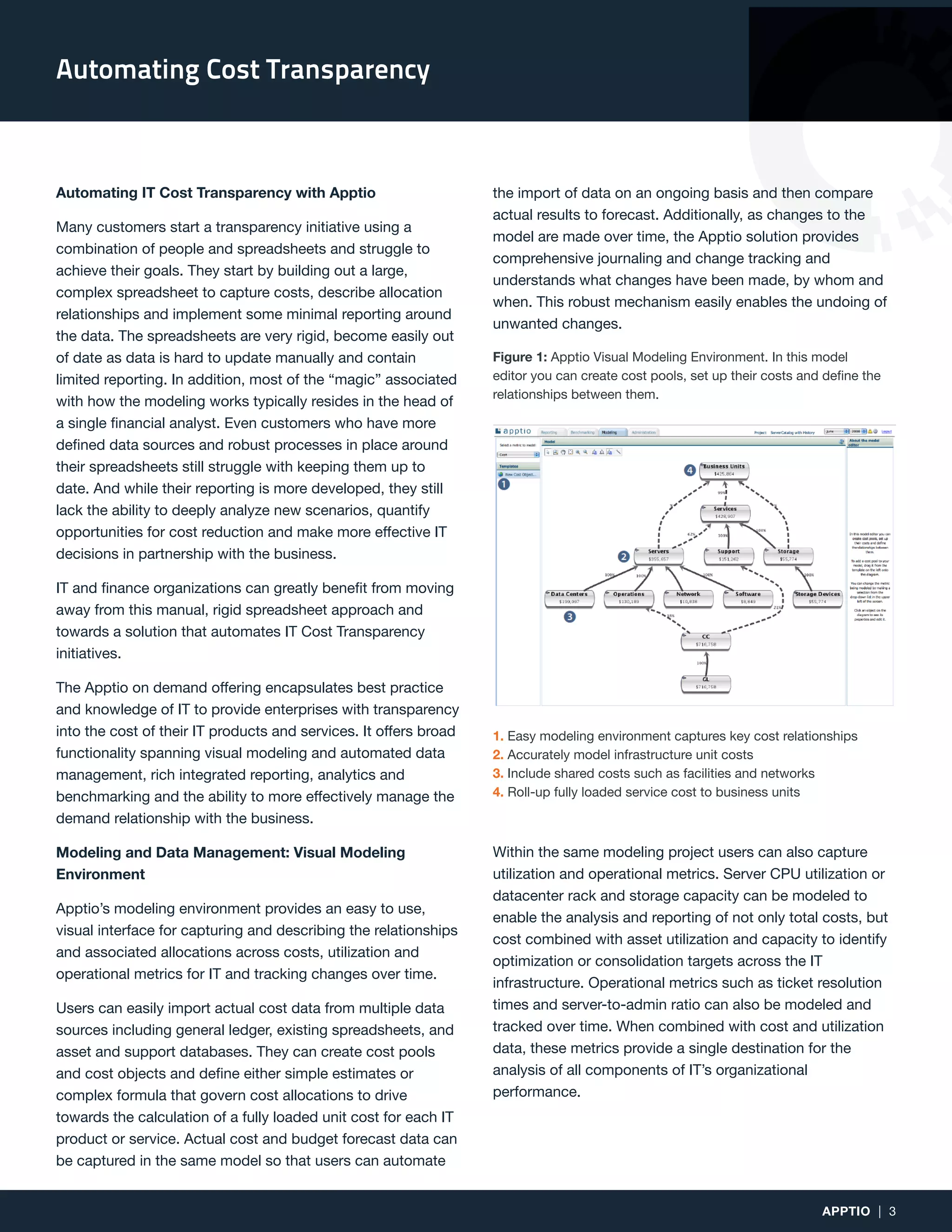 White Paper: Automating IT Cost Transparency | PDF