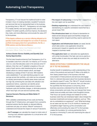 White Paper: Automating IT Cost Transparency | PPT