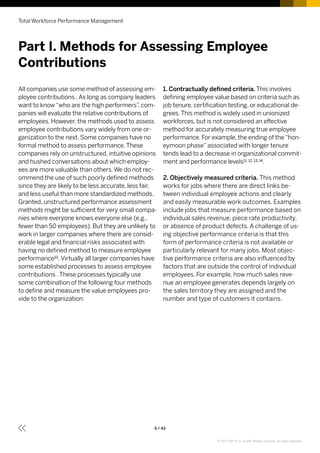 Using Calibration Effectively - Total Workforce Performance Management ...