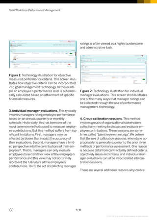 Using Calibration Effectively - Total Workforce Performance Management ...
