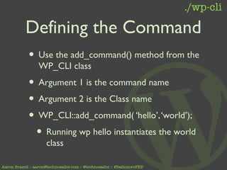 Wp cli | PPT