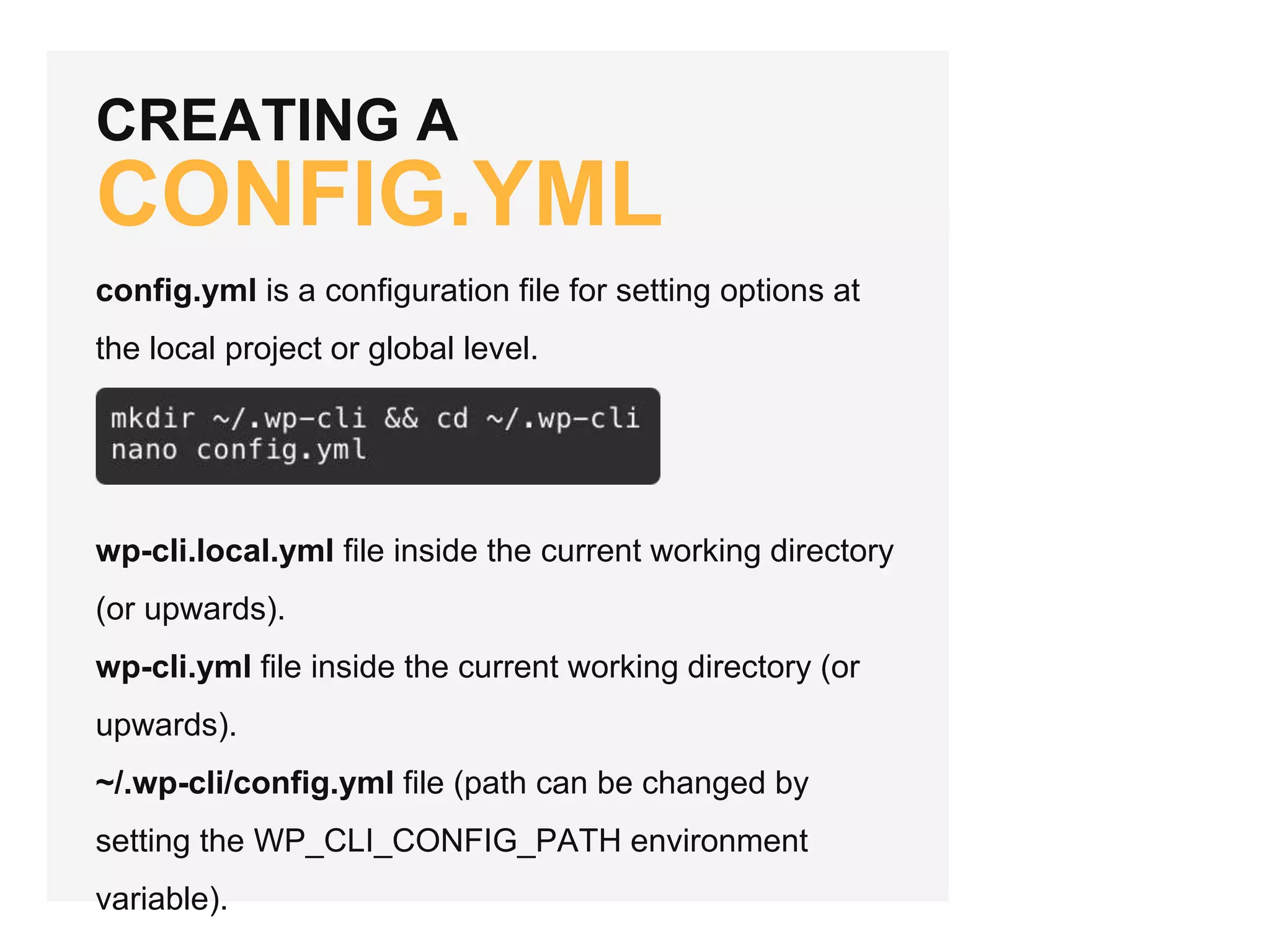 Installing WP-CLI locally | PPT | Free Download