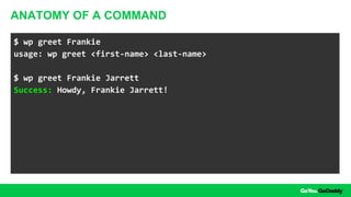 WP-CLI: Command and Conquer! | PDF | Programming Languages | Computing