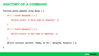 WP-CLI: Command and Conquer! | PDF | Programming Languages | Computing