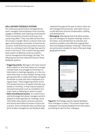 Getting People to Talk : Creating a Culture of Continuous Performance ...