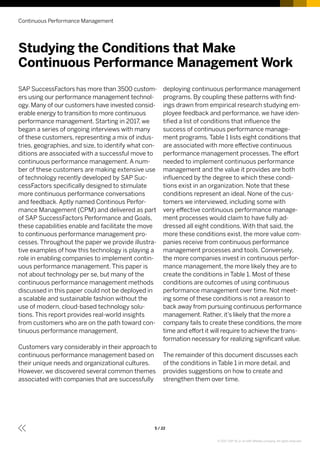 Getting People to Talk : Creating a Culture of Continuous Performance ...