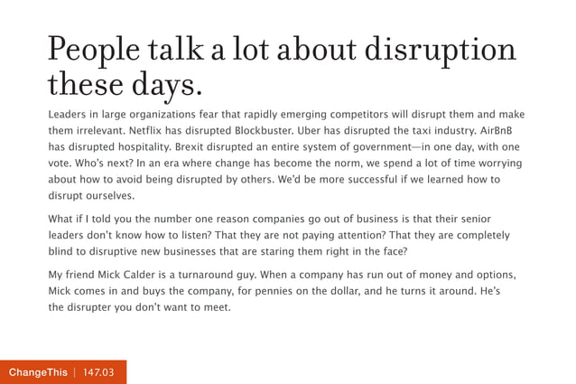 Disrupt Yourself | PDF
