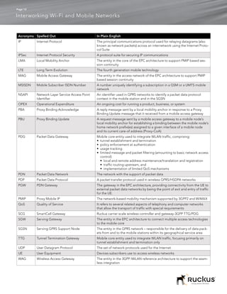 Interworking Wi-Fi and mobile networks | PDF