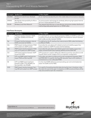 Interworking Wi-Fi and mobile networks | PDF