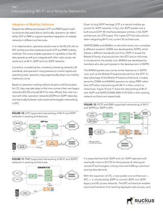 Interworking Wi-Fi and mobile networks | PDF