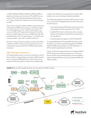 Interworking Wi-Fi and mobile networks | PDF