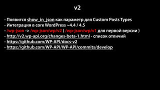 WordPress REST API | PPT