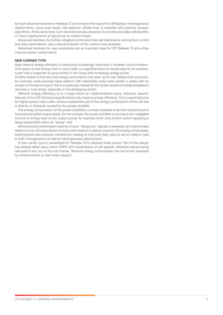 White paper: LTE Release 12 | PDF