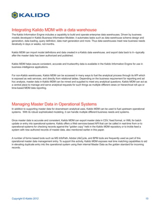 Wp mdm-tech-overview | PDF