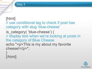 Demystifying WordPress Conditional Tags | PPTX