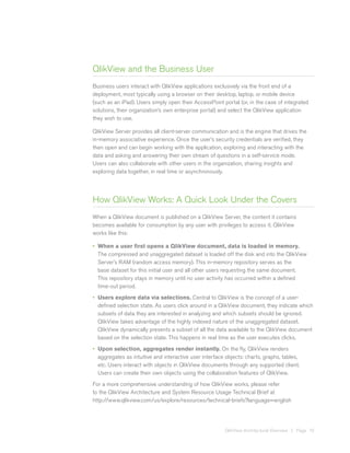 QlikView Architecture Overview | PDF | Search | Internet