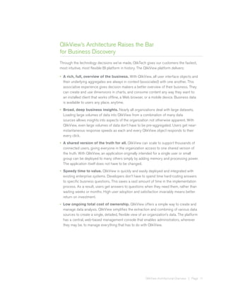 QlikView Architecture Overview | PDF | Search | Internet