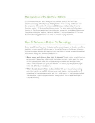 QlikView Architecture Overview | PDF | Search | Internet
