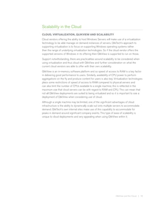 Qlikview in the cloud (en) | PDF