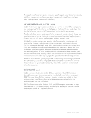 Qlikview in the cloud (en) | PDF