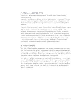 Qlikview in the cloud (en) | PDF