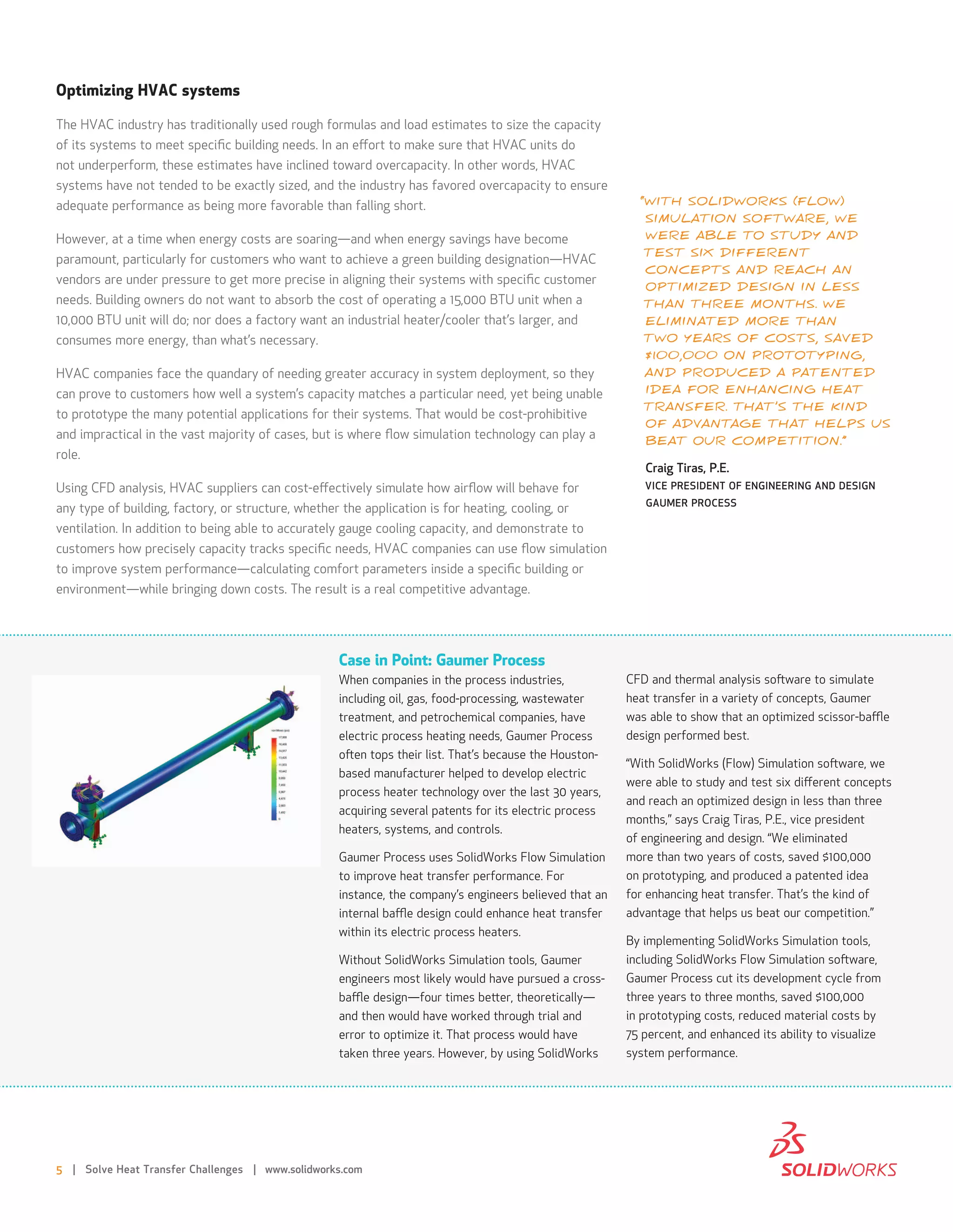 Solve Heat Transfer Challenges Quickly and Cost-Effectively With Flow ...