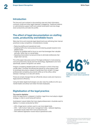 Wp speech-recognition-legal-en-au2 | PDF
