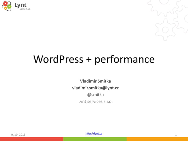 WordPress performance tuning | PPT