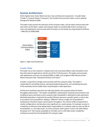 Actian Matrix Whitepaper | PDF
