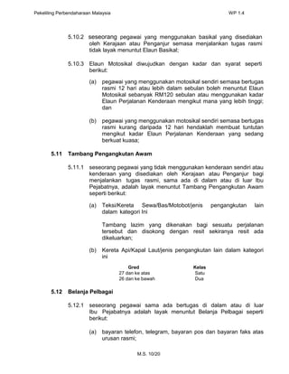 WP 1.4: Elaun bayaran anggota perkhidmatan awam | PDF