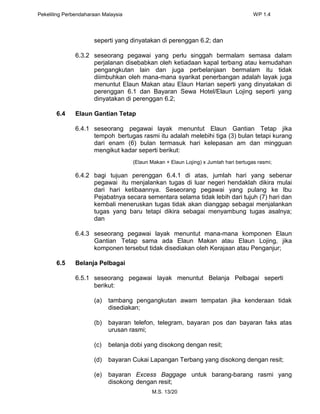 WP 1.4: Elaun bayaran anggota perkhidmatan awam | PDF