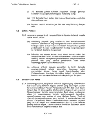 WP 1.4: Elaun bayaran anggota perkhidmatan awam | PDF