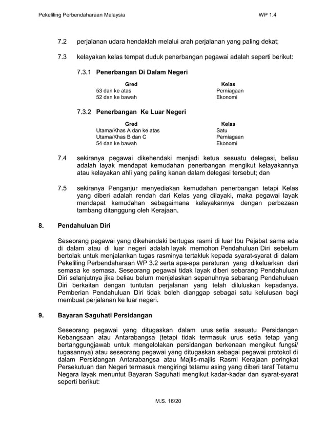 WP 1.4: Elaun bayaran anggota perkhidmatan awam | PDF