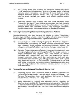 WP 1.4: Elaun bayaran anggota perkhidmatan awam | PDF