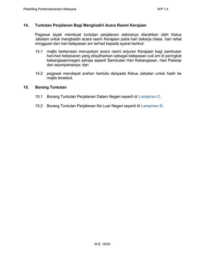 WP 1.4: Elaun bayaran anggota perkhidmatan awam | PDF