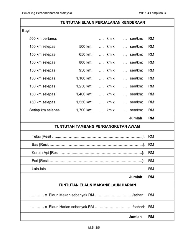WP 1.4: Elaun bayaran anggota perkhidmatan awam | PDF