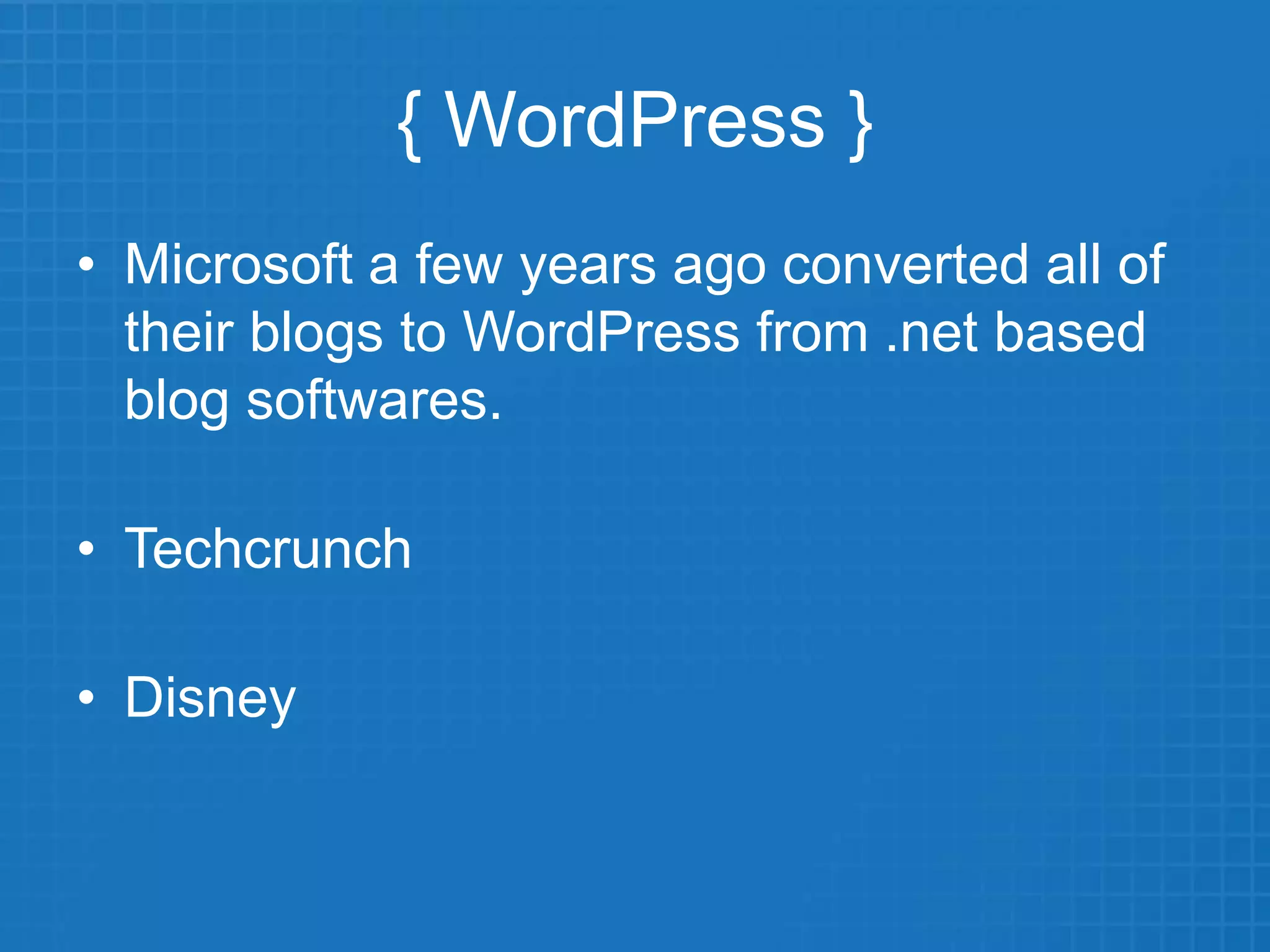 WP 101 - WordPress Basics | PPTX