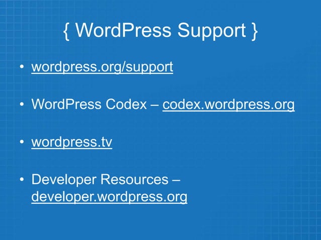 WP 101 - WordPress Basics | PPTX | Internet | Computing
