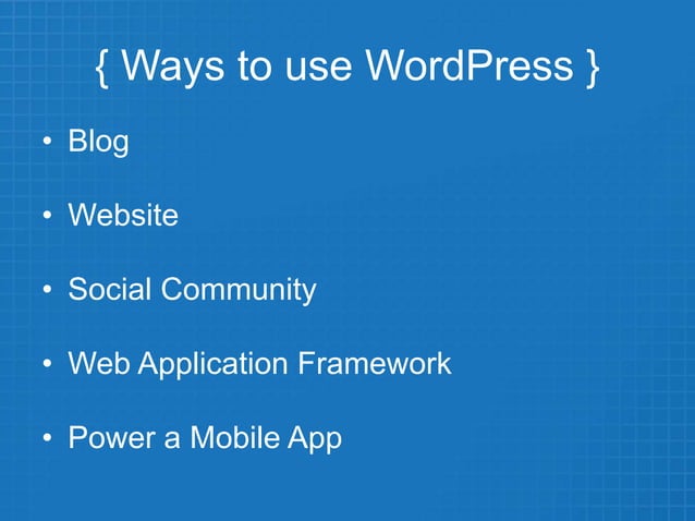 WP 101 - WordPress Basics | PPTX | Internet | Computing