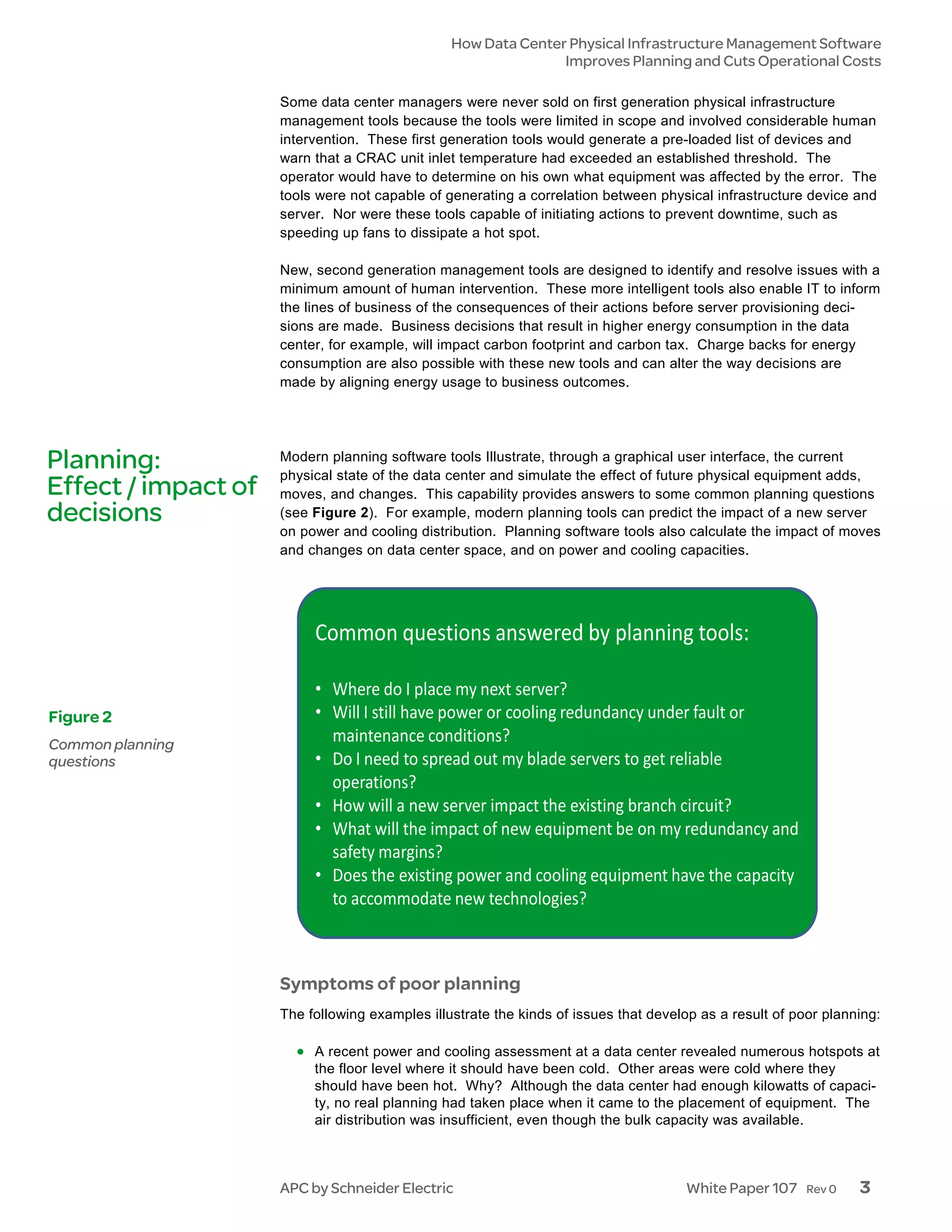 WP107 How Data Center Management Software Improves Planning and Cuts ...
