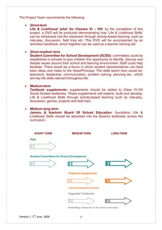 Wp15 life & livelihood skills final 030606 | PDF