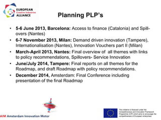 ECIA - Presentation by Johanna van Antwerpen, AIM/Coordinator ECIAP ...