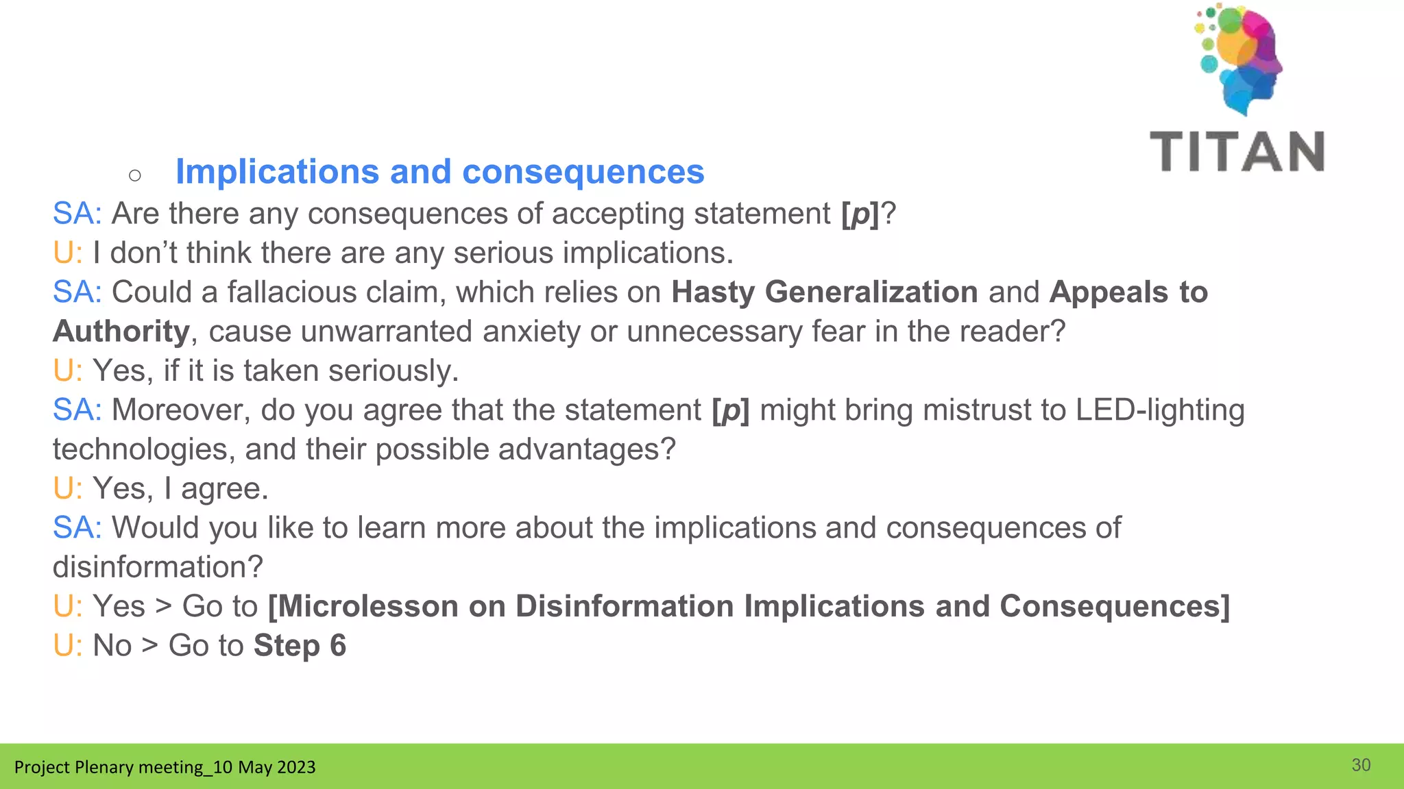 Examples of Socratic Dialogues for Reaching Conclusions on ...