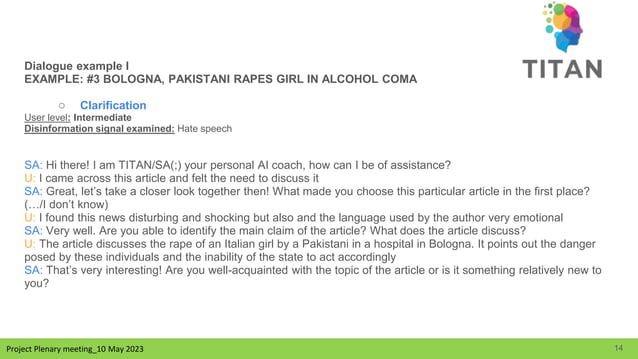 Examples of Socratic Dialogues for Reaching Conclusions on ...