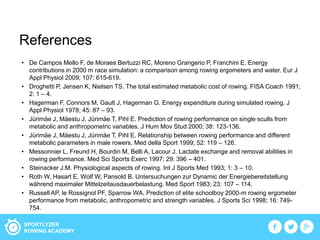 Anaerobic power in rowing | PPT
