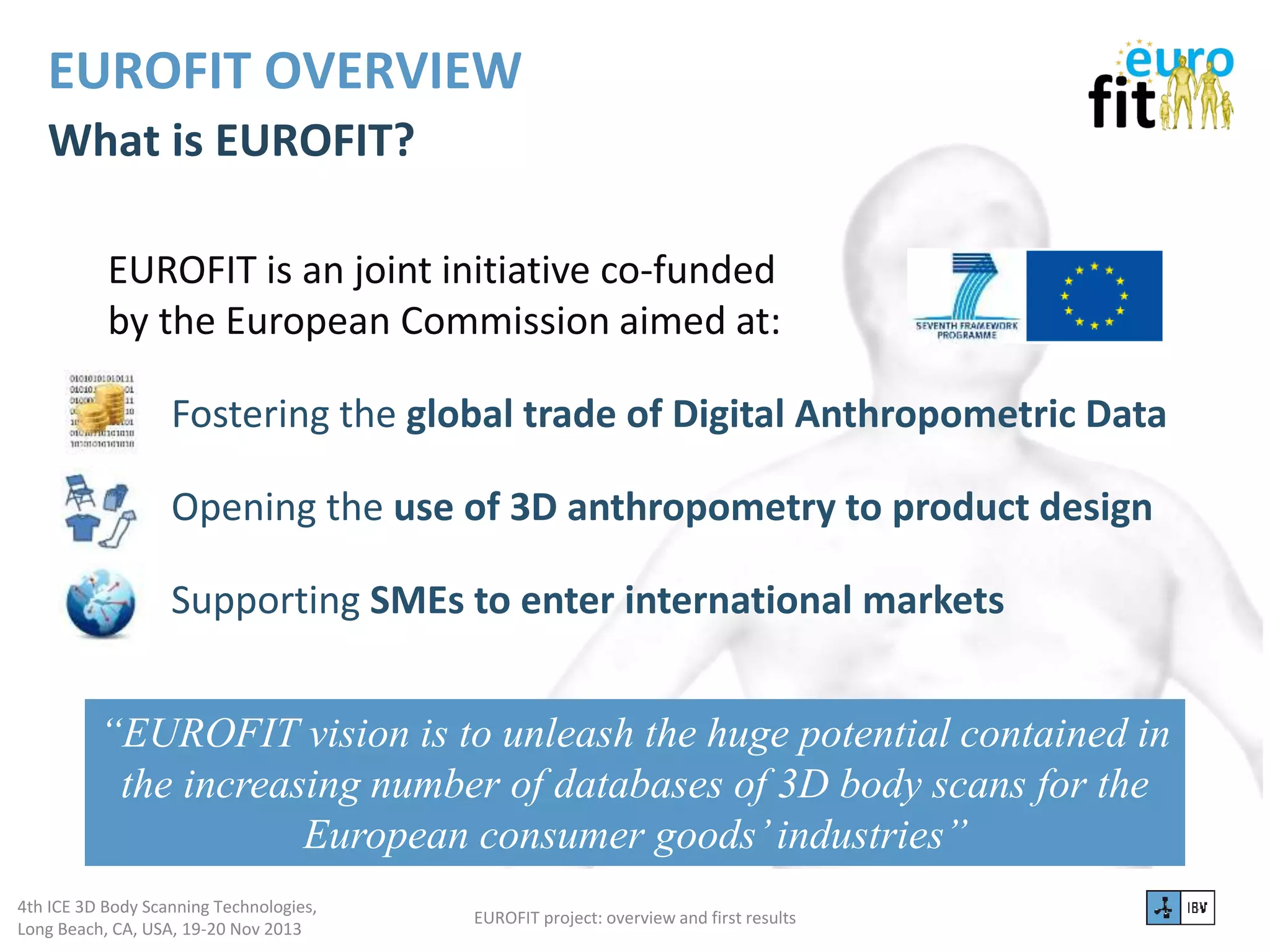 EUROFIT Project: Database harmonisation - IBV | PPTX