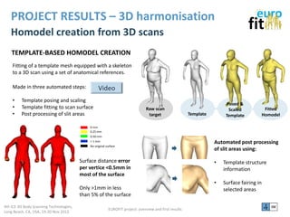 EUROFIT Project: Database harmonisation - IBV | PPTX