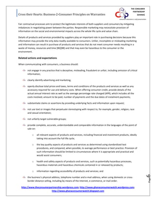 Wp4 final- cross their hearts- business-2-consumer principles on ...