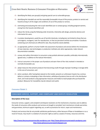 Wp4 final- cross their hearts- business-2-consumer principles on ...