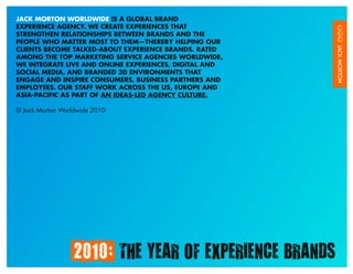 Brand experience examples and case studies | PDF